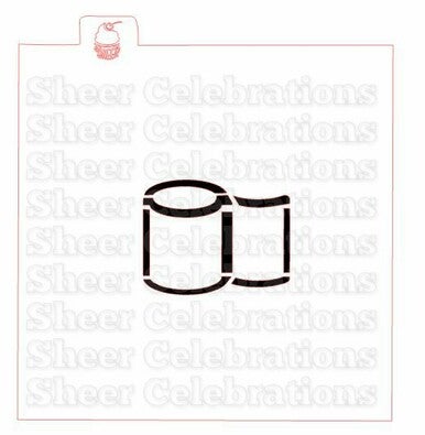 SC Toilet Paper Stencil | Sheer Celebrations