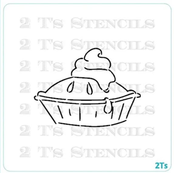 2 T's PYO Pie Stencil | Sheer Celebrations