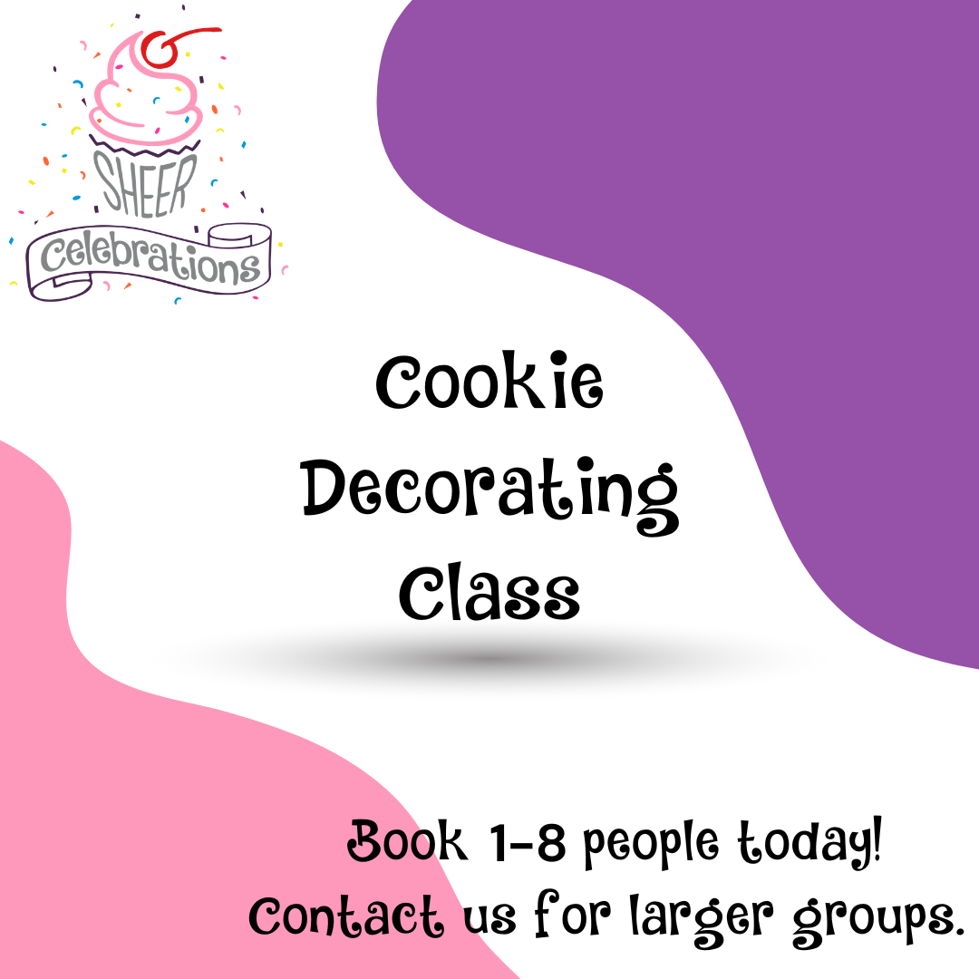 Private Cookie Decorating Class with Rebecca | Sheer Celebrations